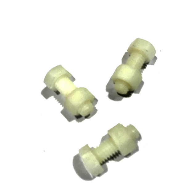 PVC (PLASTIC) NUTS AND BOLTS